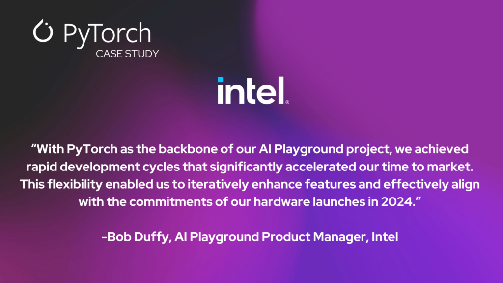 How Intel Uses PyTorch to Empower Generative AI through Intel Arc GPUs ...